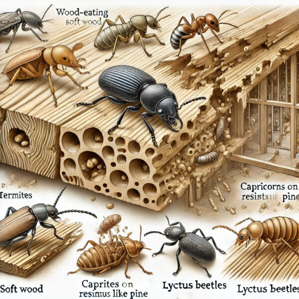 Insectes qui mangent le bois : identification et traitement